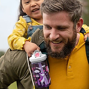 CamelBak eddy+ Kids 4-pack, Bite Valve & Straws, Multi Color