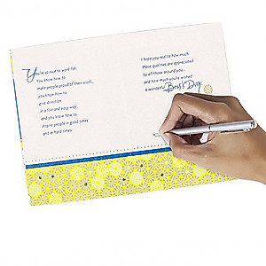 Hallmark Boss's Day Card (For a Special Boss)
