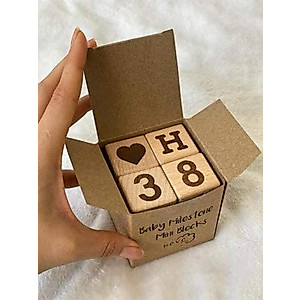 Milestone Mini Blocks | Pregnancy + Newborn +Toddler + Weekly + Monthly + Yearly Age + School Grade + First Holidays