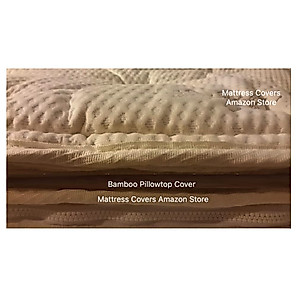 King Size Softside Waterbed Mattress with Luxurious Pillow Top, Heater & Drain Pump