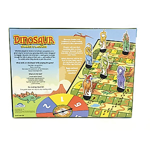 Outset Media Dinosaur Snakes and Ladders Game
