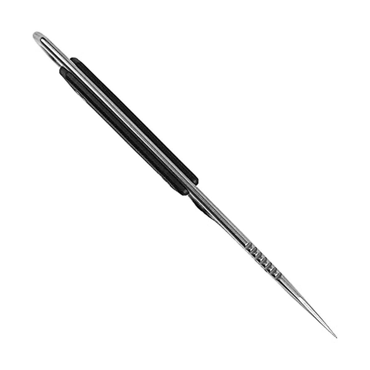 Kershaw Brace Drop Point Pocket Knife, 2-in. Blade, Molded Neck Sheath, Fixed Blade (2085) , Black