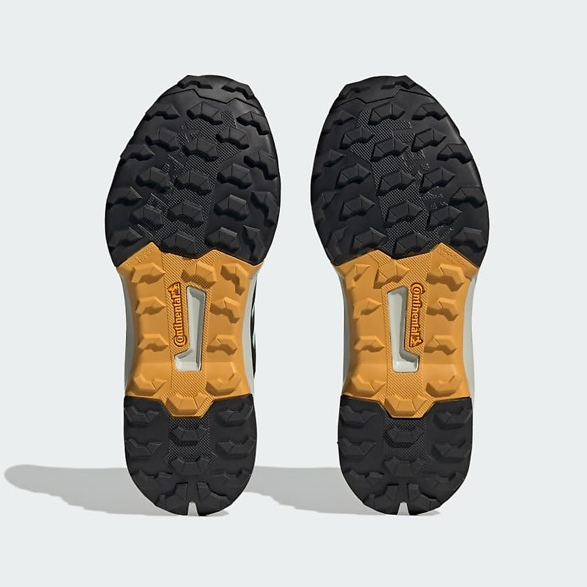 adidas Women's Terrex AX4 Mid Gore-Tex Sneaker, Semi Flash Aqua/Core Black/Preloved Yellow, 11