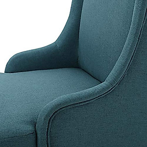 Christopher Knight Home Callie Fabric Dining Chair, Teal Dimensions: 23.25”D x 28.75”W x 46.25”H