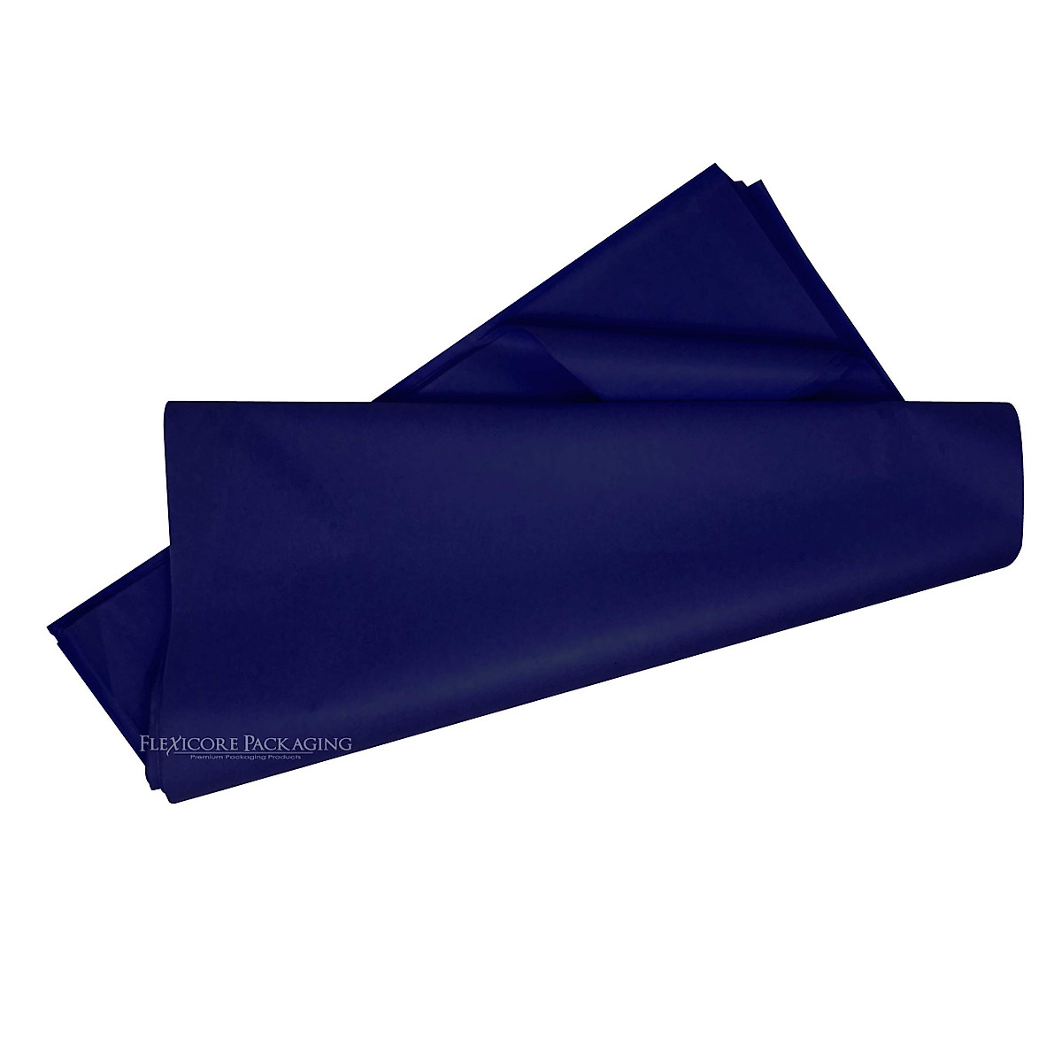 Flexicore Packaging Gift Wrap Tissue Paper | Size: 15 Inch X 20 Inch | Count: 100 Sheets (Dark Navy)