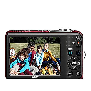 Nikon COOLPIX L32 Digital Camera with 5x Wide-Angle NIKKOR Zoom Lens