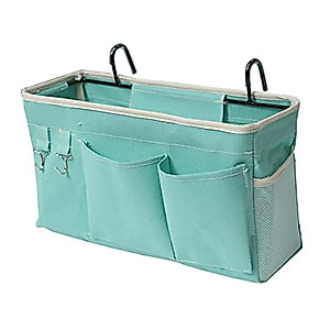 Homoyoyo 1 PC Lite Lip Gloss Night Tables Bedside Storage Bedside Container Bedside Pocket Pearlescent Makeup Storage Makeup Pearl Container Set Bedside Table Combo Plate Blue Blusa