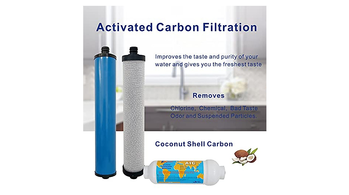 Replacement Filter Set With Membrane for Microline 435 Reverse Osmosis ...