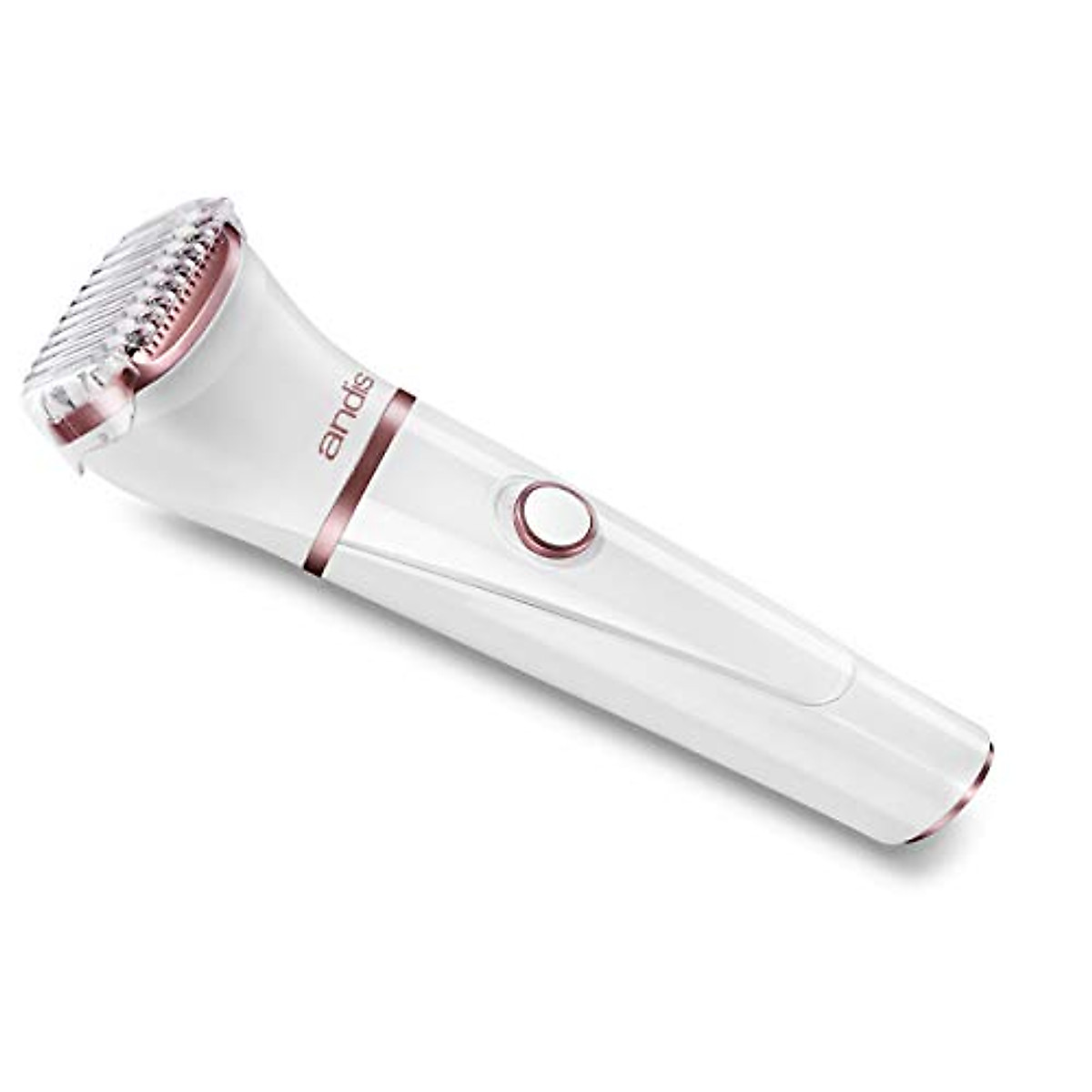 Andis 31015 Close Curves Electric Shaver for Women - Perfect for Legs, Bikini Area & Underarms Hair Removal - Rechargeable Cordless Wet & Dry Shaver, Lightweight - 6 Piece Kit