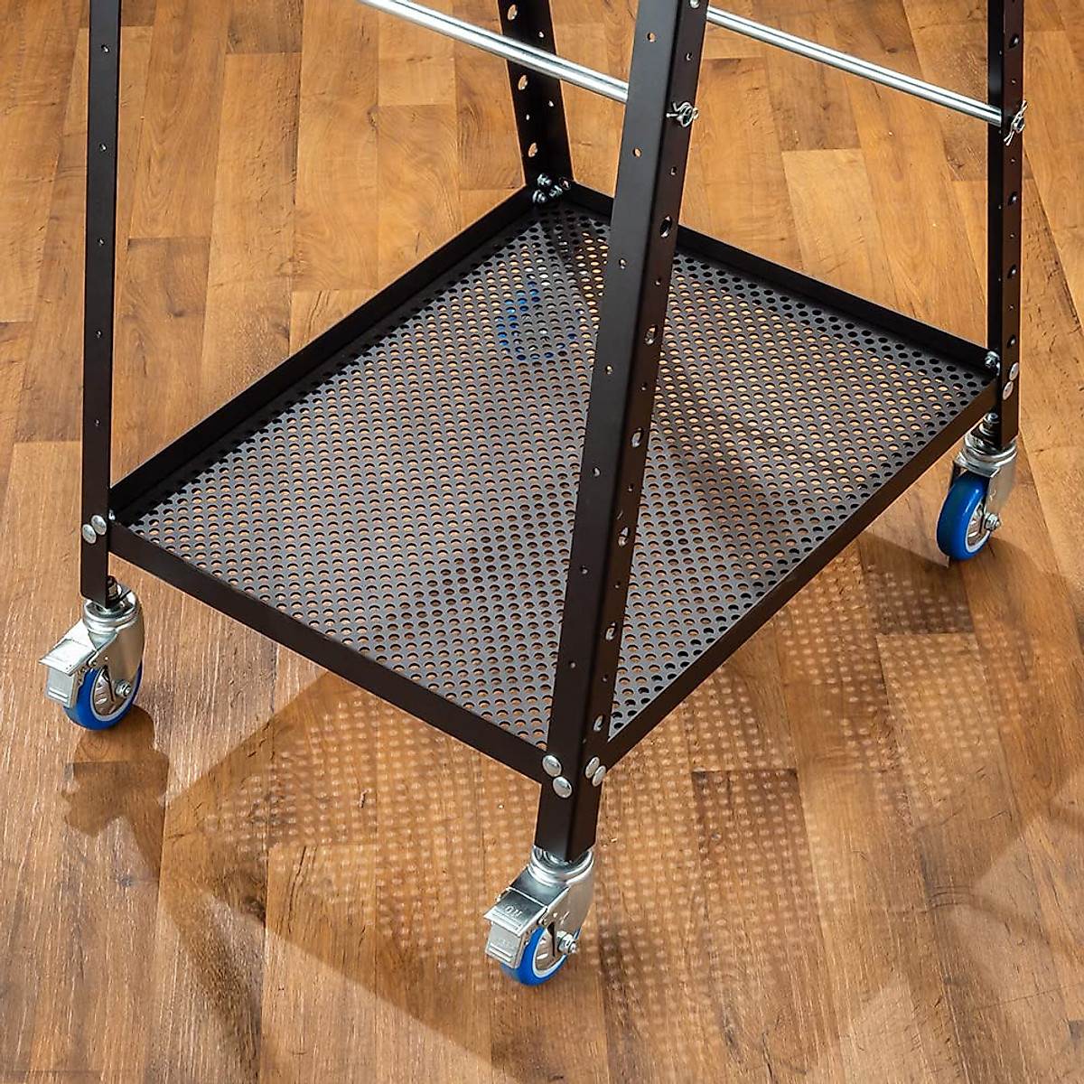 Perforated Steel Bottom Shelf for Rockler Pack Rack Plus