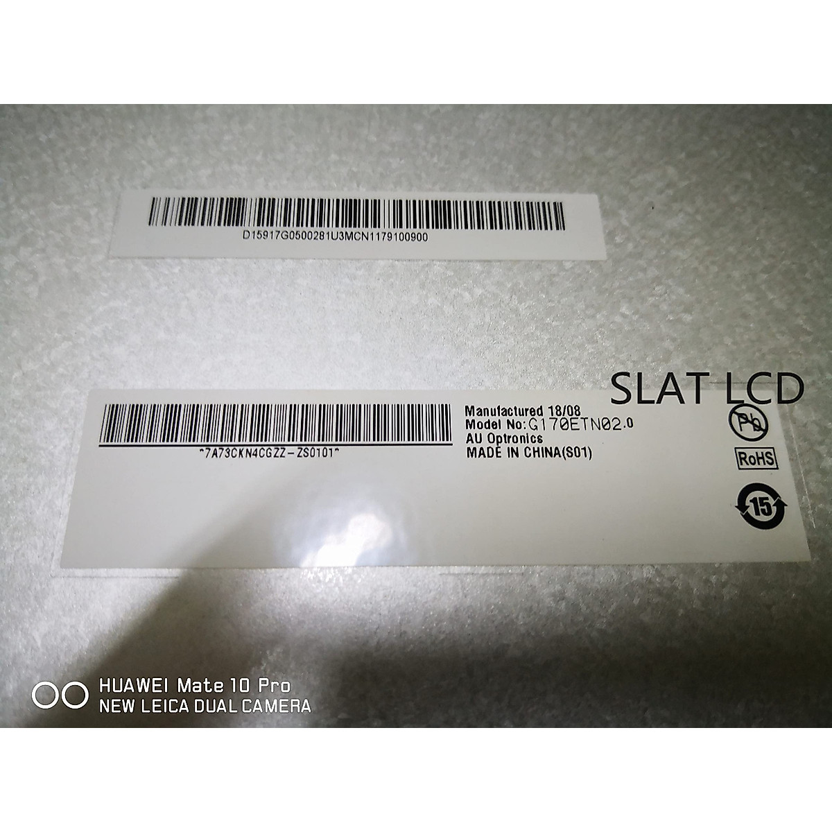 AUO 17 Inch LCD Panel G170ETN02.0 with Full kit of Driver Board