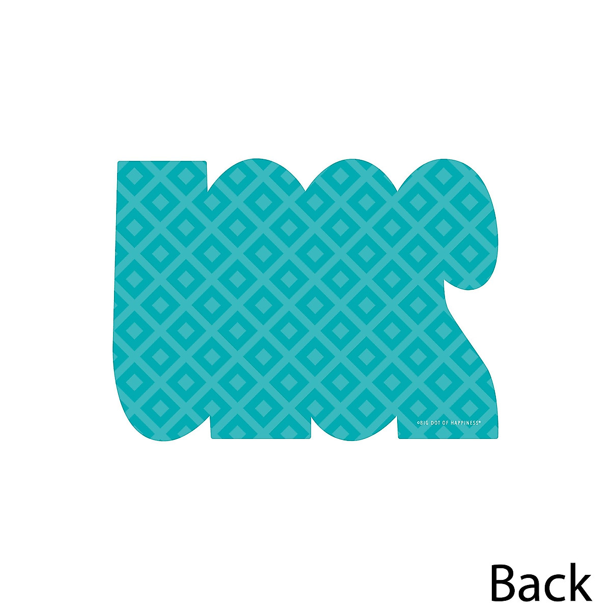 Big Dot of Happiness Teal Grad - Best is Yet to Come - 2023 Decorations DIY Turquoise Graduation Party Essentials - Set of 20