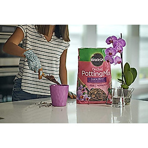 Miracle-Gro Orchid Potting Mix, 8-Quart (Currently Ships to Select Northeastern & Midwestern States) (2 Pack)