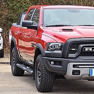 KSaAuto Short Antenna for Dodge Ram 1500 2500 3500 2009-2023, Truck Dodge Ram 1500 Antenna Replacement, 6.5 Inch Car AM FM Radio Dodge Ram 1500 Accessories