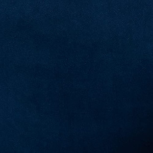 Baxton Studio Farah Modern Luxe and Glam Navy Blue Velvet Fabric Upholstered and Rose Gold Finished Metal 2-Piece Dining Chair Set