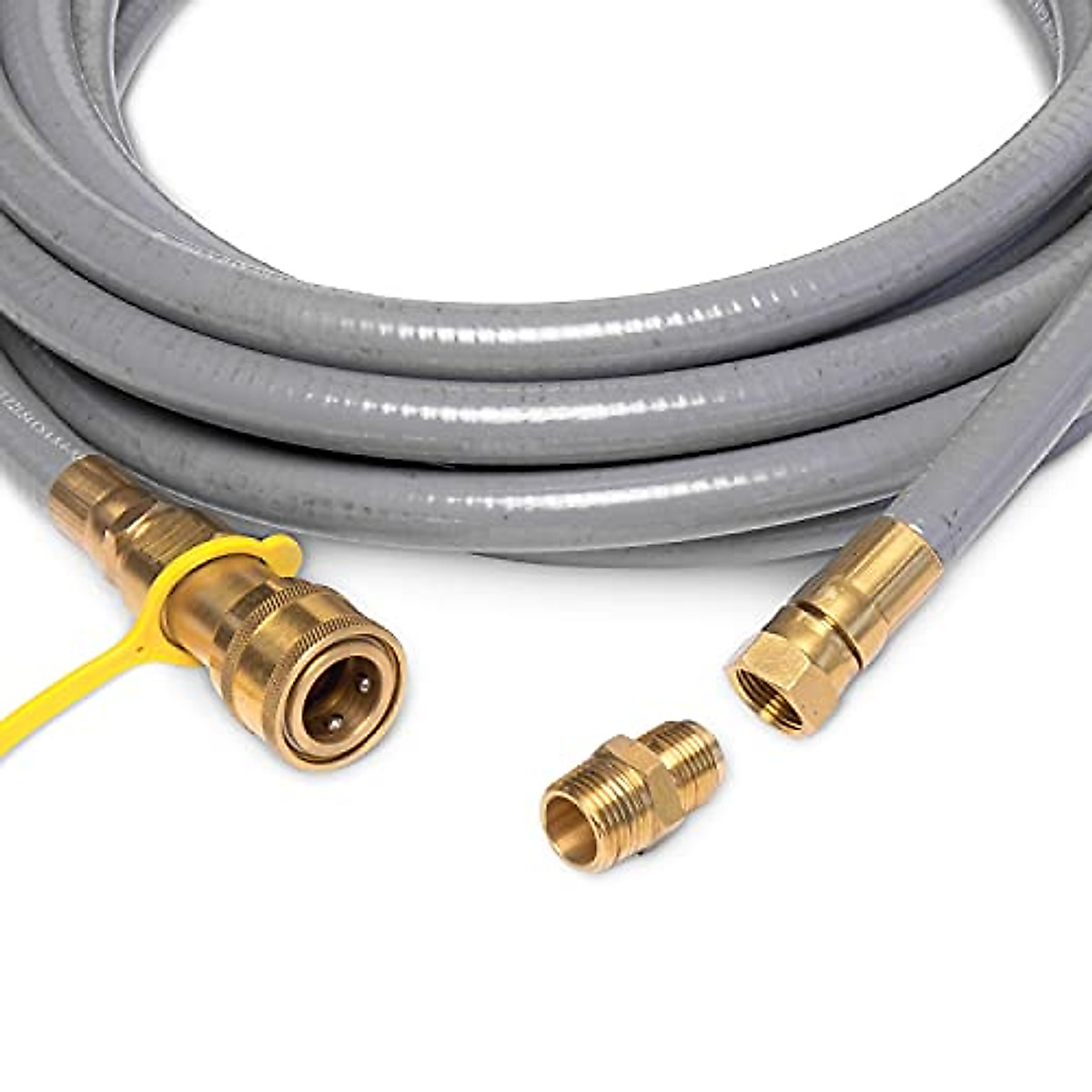 Champion Power Equipment 100416 10,000/8,000-Watt TRI Fuel Portable Natural Gas Generator, NG/LPG Hose Kits and CO Shield