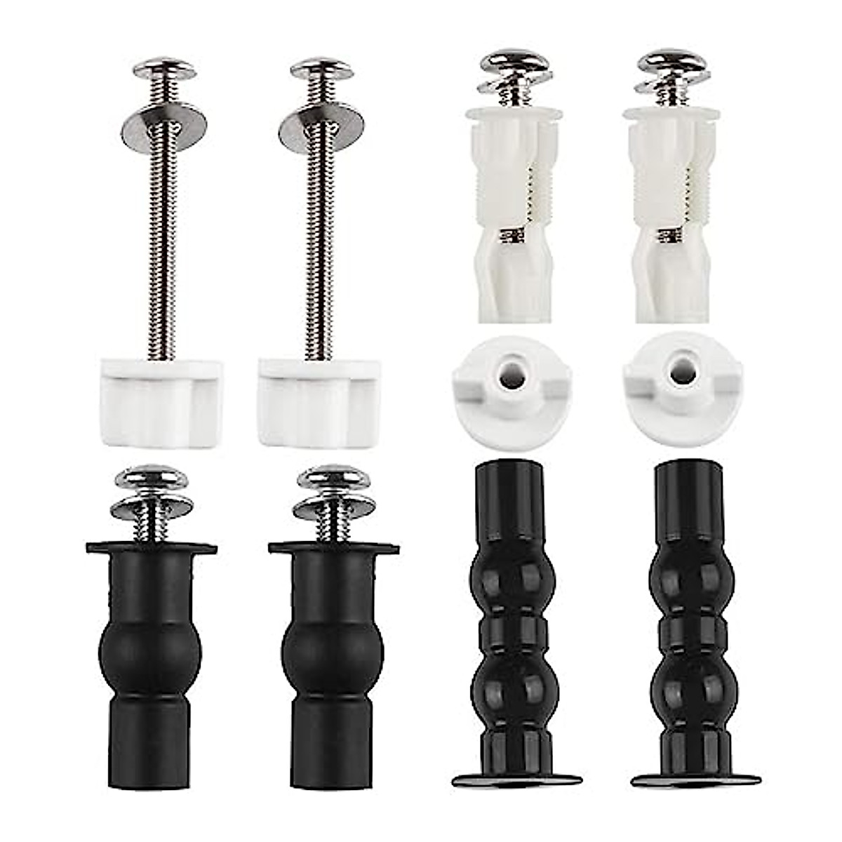 Mwsk Bathroom Expansion Screw Set Practical Multipurpose Accessory Practical for Kitchen Bedroom Toilet Supply