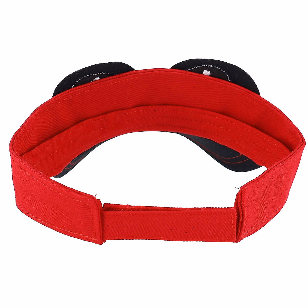 Disney Jerry Leigh Women's Minnie Mouse Visor with 3D Ears and Bow Black