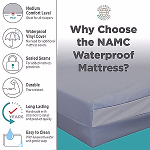 NAMC Urine and Waterproof – Adult Full Bedwetting Mattress