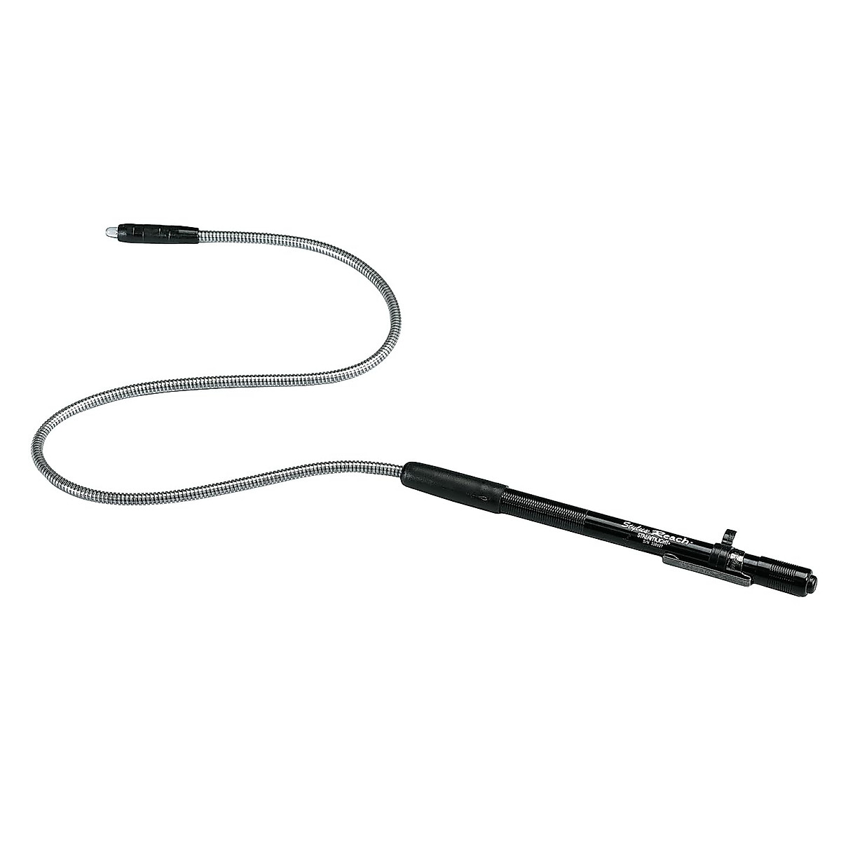 Streamlight 65418 Stylus Long Reach 11-Lumen Pen Light with 3 AAAA Alkaline Batteries and Flexible 11.5-Inch Extension Cable, Black