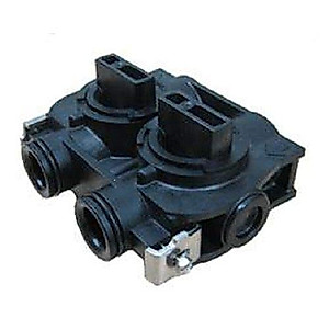 Fleck 5600 SXT Air Injection Iron Eater Filter. Removes Iron, Manganese, H2S. Black Series. 1.5 cubic ft