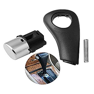 Gangmu Tec Vehicle Shift Knob Button Repair Kit with Side Plate, Smooth Button-Pressing for Safe Driving, Replacement for 2003-2005 Honda Accord, Part Number 54132-SDA-A81 54141-SDA-A81 54133-SDA-A81