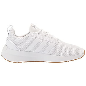 adidas Men's Racer TR21 Running Shoe, White/White/Grey, 10