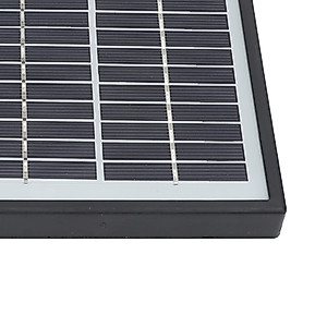 2W 12V Solar Panel, Polysilicon Solar Panels Energy Saving with Frame for Planting for Automobile for Tourism