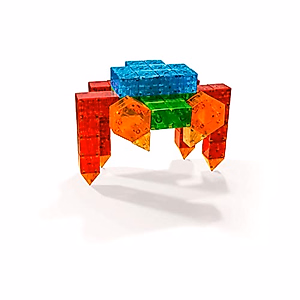 MAGNA-QUBIX 85-PIECE Magnetic Construction Set, The ORIGINAL Magnetic Building Brand