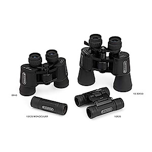Celestron – UpClose G2 10x25 Binocular – Multi-coated Optics for Bird Watching, Wildlife, Scenery and Hunting – Roof Prism Binocular for Beginners – Includes Soft Carrying Case