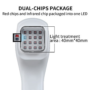 Pet Light Therapy Device, Help Dogs and Cats Suffer from, Аrthritis, Jоint Pain, Inflammation, and Wound Healing, Red Light and Near-infrared Light Dual Wavelengths, High Irradiance, 3 Treatment Modes