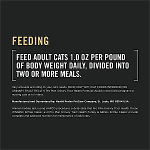 Purina Pro Plan Urinary Tract Cat Food, Wet Cat Food Variety Pack, Turkey and Ocean Whitefish Entrees - (Pack of 12) 5.5 oz. Cans