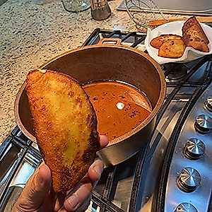 GauchoGrillX Caldero Pre-Curado Ø36cm 7,6 lt Ø14" 8-Quart Dutch Oven Hecho en Venezuela por VIKO @vikogrills