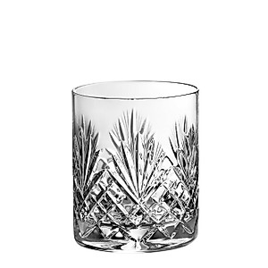 Crystal Double Old Fashioned - Set of 6 Glasses - Hand Cut DOF tumblers - Tumbler Glass For Whiskey - Bourbon - Water - Beverage - Drinking Glasses - 12 oz - Made in Europe By Barski
