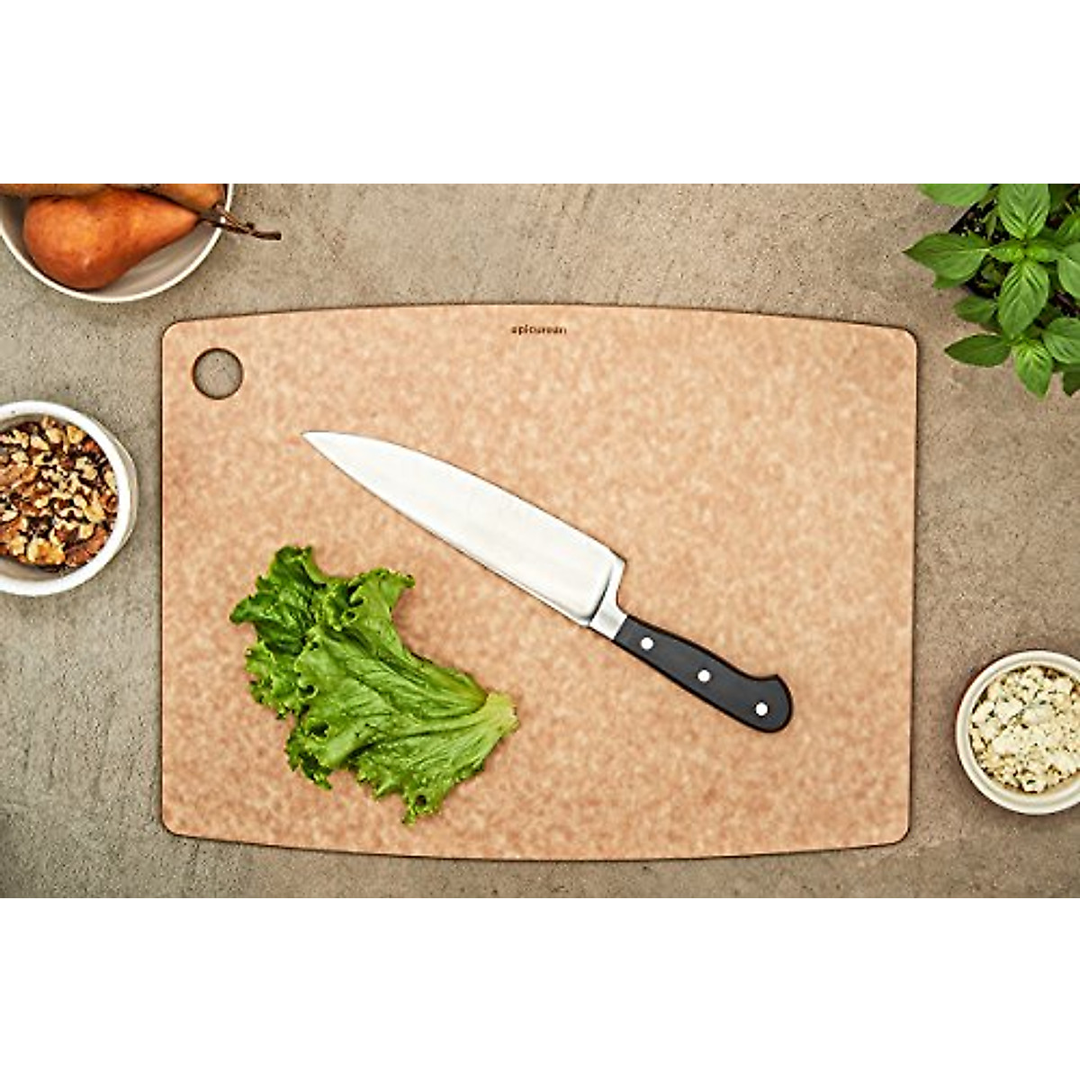 Epicurean Kitchen Series Cutting Board, 17.5-Inch × 13-Inch, Natural