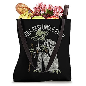 Star Wars Yoda Best Uncle Ever Tote Bag