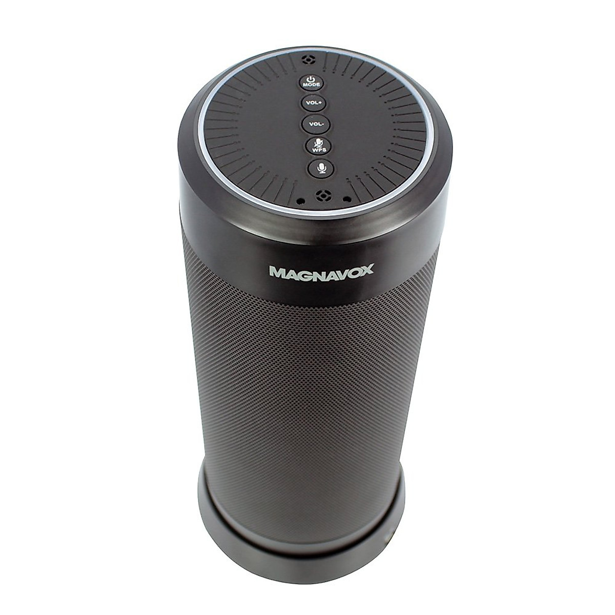 Magnavox - Interactive Amazon Alexa Voice Activated WiFi Bluetooth Wireless Speaker