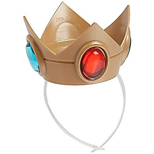 Nintendo Super Mario Brothers Princess Peach Crown and Amulet