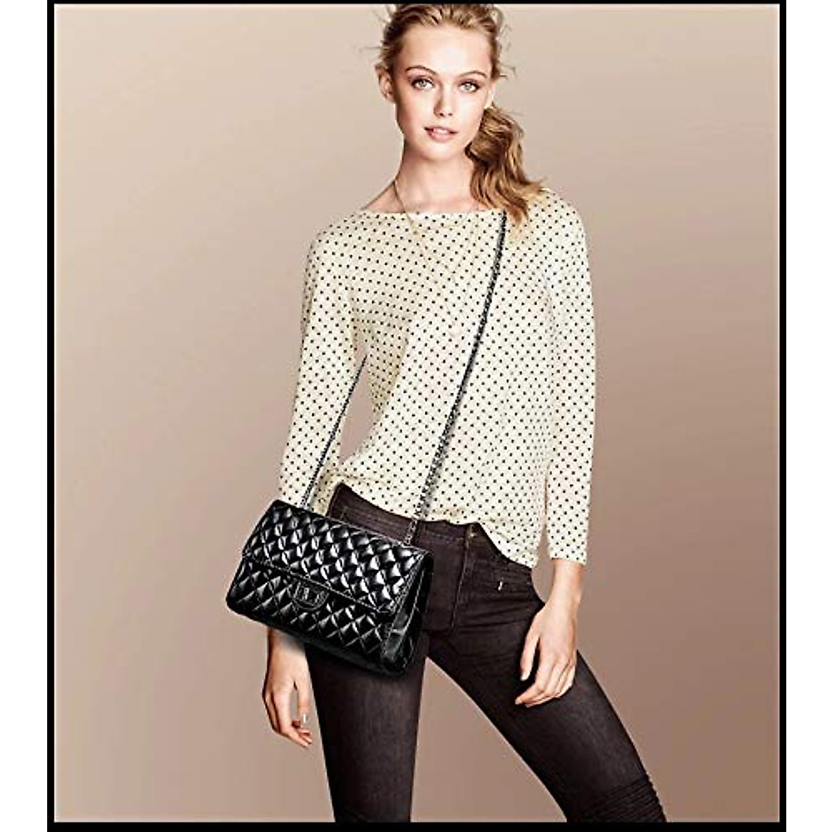 Women Handbag ladies fashion Shoulder Bags, Purses and Handbags Crossbody Wallets for women's Tote Top Handle Satchel, Hobo bag 3pcs Purse Set for her (Black)