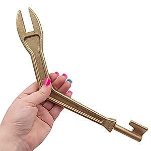 Supplying Demand 82651 Brass Construction 2-in-1 Water Meter Box Key and Wrench