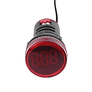 QIXIAMO Temperature Gauge 22mm 50-380V Temperature Measuring Induction Ranging -20-119℃ for Car Houses Offices Workshops