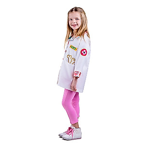 Dress Up America Veterinarian Costume for Girls - Vet Lab Coat for Kids
