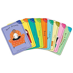 Yoga Pretzels: 50 Fun Yoga Activities for Kids & Grownups (Barefoot Books Activity Decks)