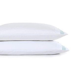 5pcs 400TC Cotton Duvet Cover Set Aqua King