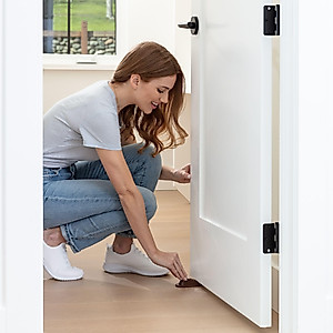 Ordinat Home Rubber Door Stopper - Brown 3 Pack