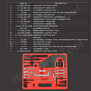 Highking Tool Compatible with Camshaft Alignment Engine Timing Tool Ford Mazda 2.0 2.3