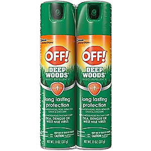 Off Deep Woods Insect Repellent V, 11 Ounce, 2 Pack