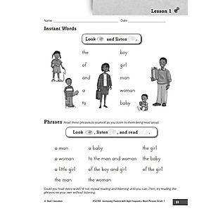 Increasing Fluency with High Frequency Word Phrases Grade 1 (Increasing Fluency Using High Frequency Word Phrases)
