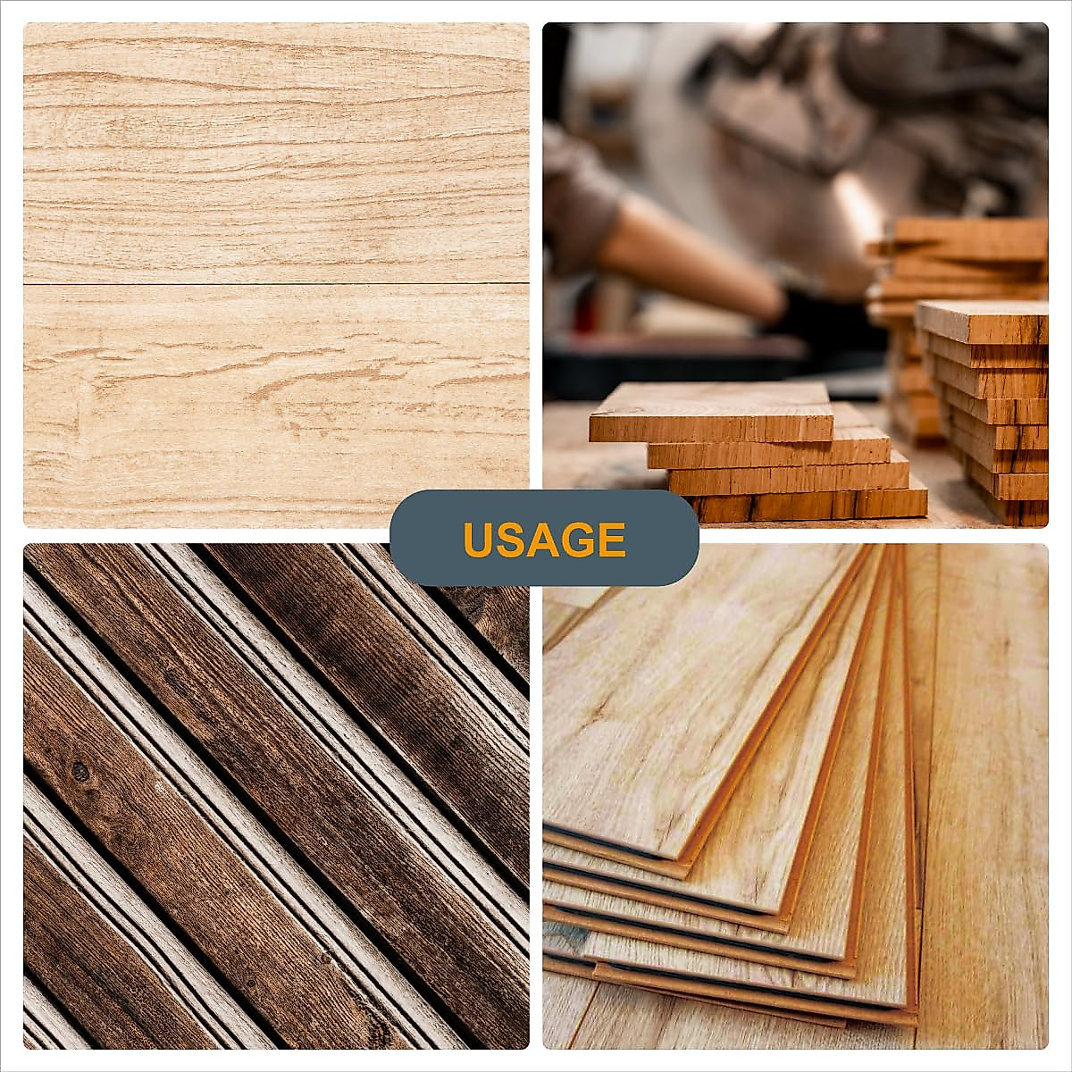 POWERTEC 13 Inch Planer Blades for Ridgid R4330, R4331, TP1300LS Planer, Replacement for AC20502 Planer Knives, Set of 3 (12828)