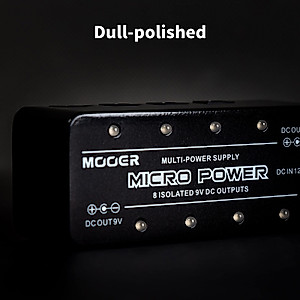 MOOER Micro Power Effects Power Supply for Mini Rigs